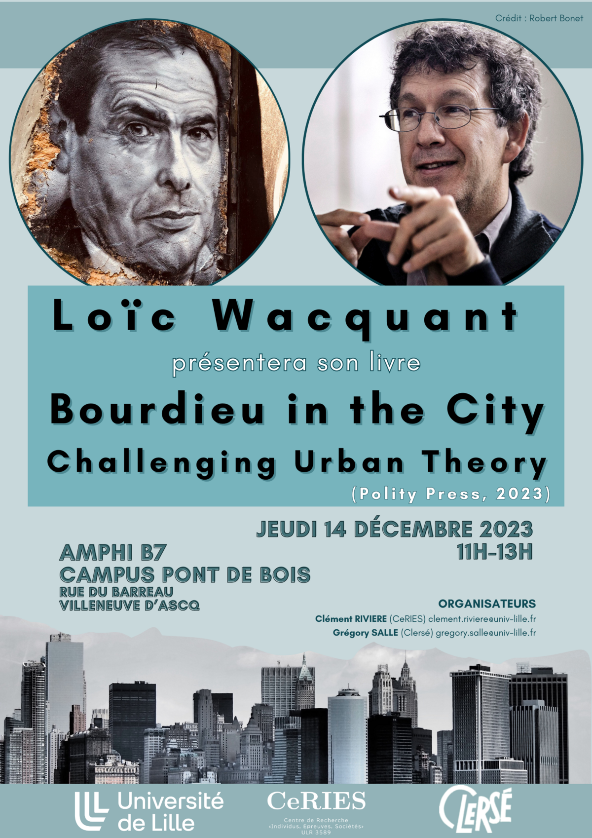 Conférence de Loïc Wacquant: CERIES laboratoire Individus, Epreuves ...